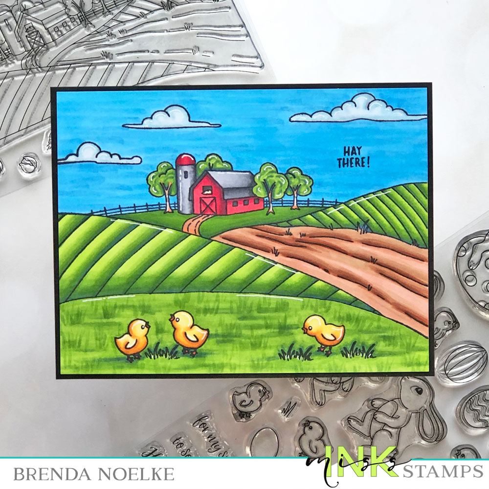 Hay There Miss Ink Stamps - Mennys Bastelshop