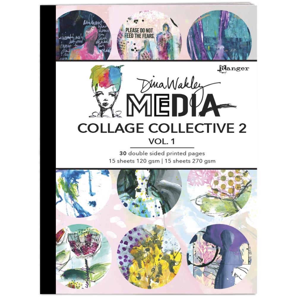 Vol. 1 Collage Collective 2 Dina Wakley - Mennys Bastelshop