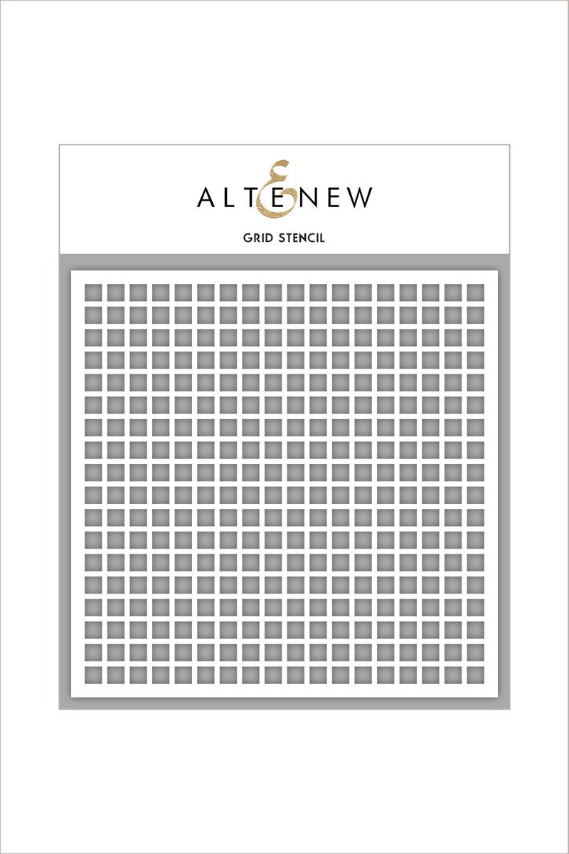 Grid - Stencil Altenew - Mennys Bastelshop