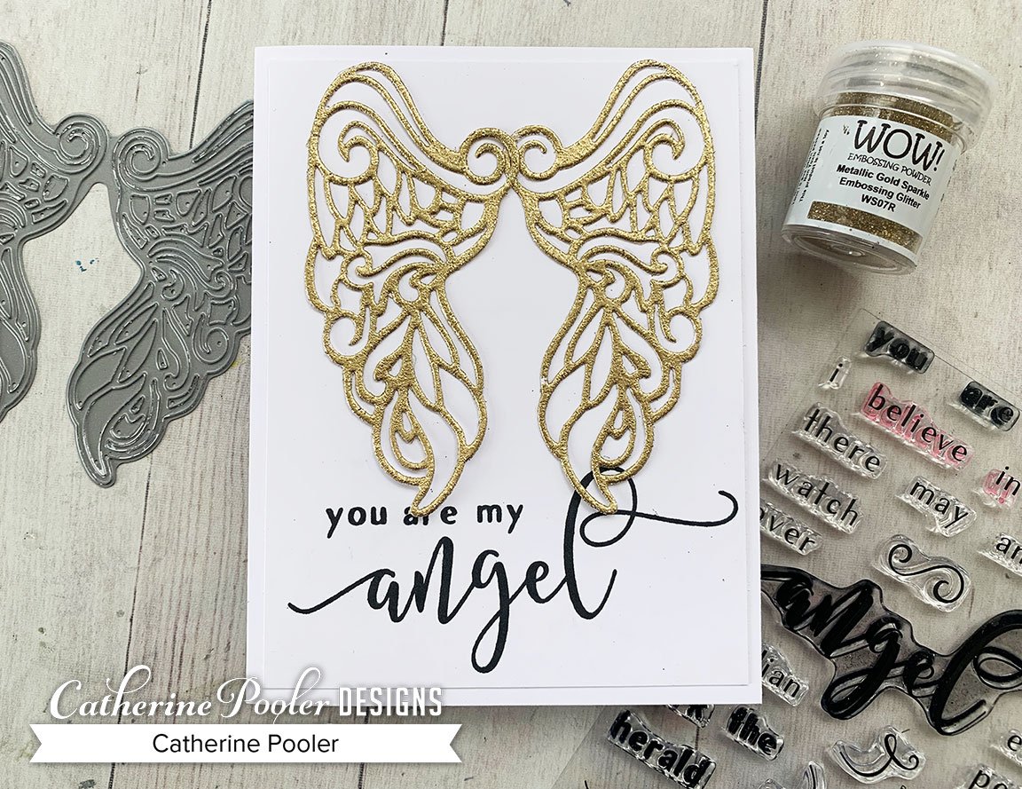 Angel Wings Dies Catherine Pooler Mennys Bastelshop