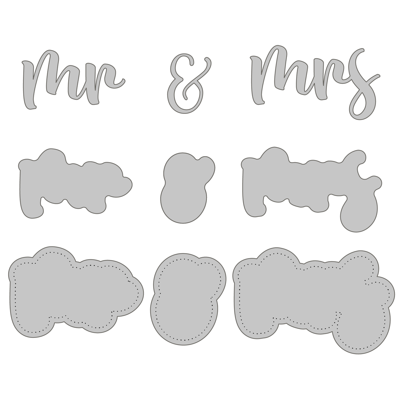 Mr and Mrs - Honey Cuts | STHBMRMRS