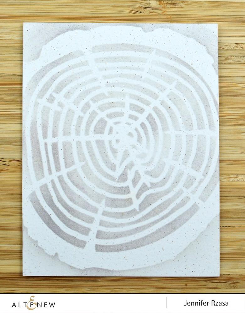 Tree Ring - Stencil Altenew - Mennys Bastelshop