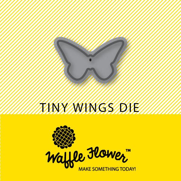 Tiny Wings - Die Waffle Flower - Mennys Bastelshop