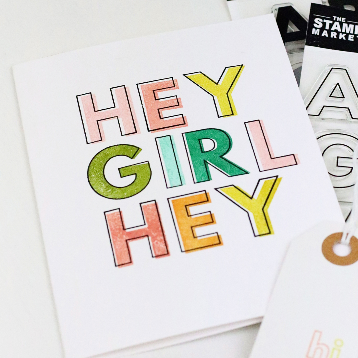 Chunky Alphabet The Stamp Market - Mennys Bastelshop